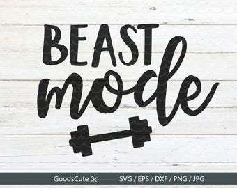 Beast mode svg | Etsy