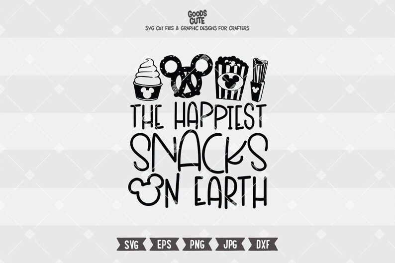 Here for the Snacks SVG Snack Goals SVG Happiest Snacks on - Etsy