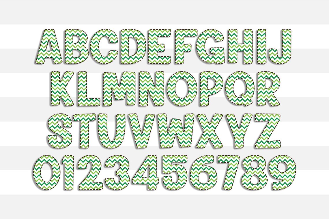 Watermelon Summer Doodle Alphabet Sublimation Clipart PNG - Etsy