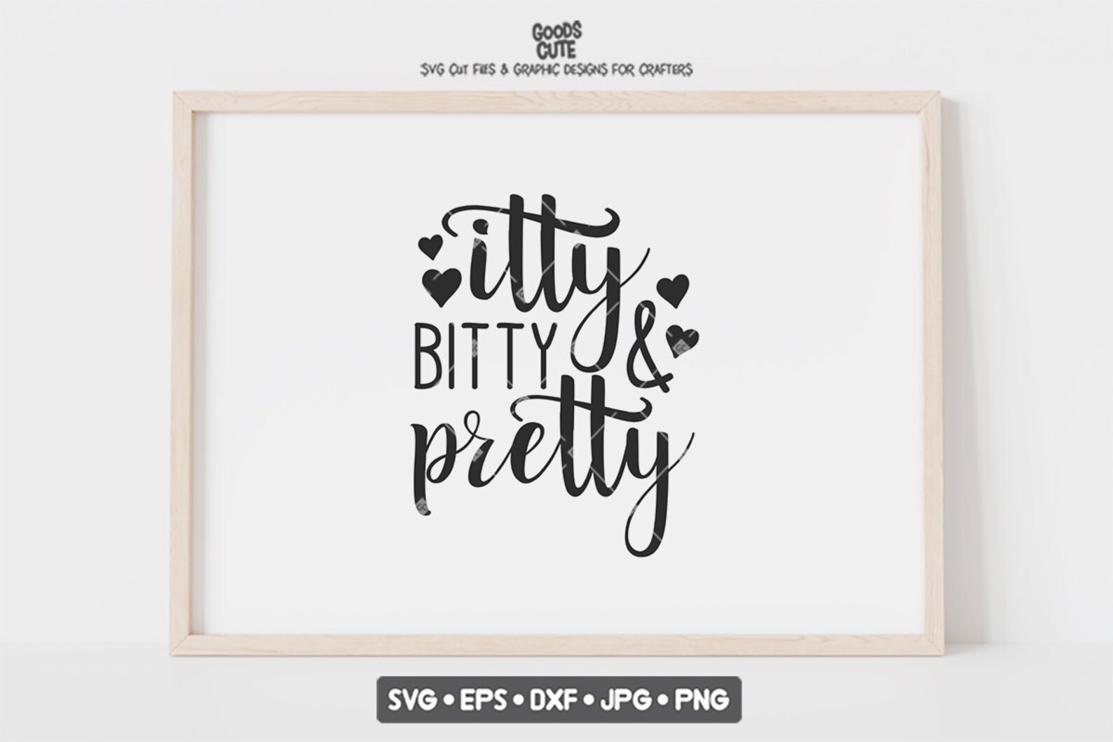 Itty Bitty and Pretty SVG Baby Toddler Girl SVG Clipart Vector - Etsy