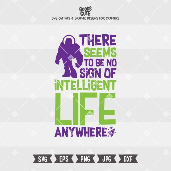 No Intelligent Life Svg - Etsy