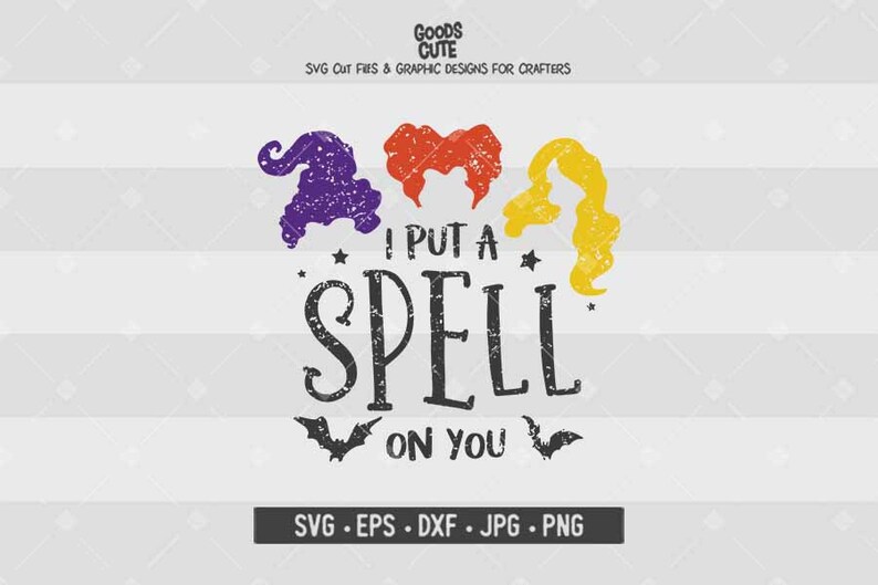 Te pongo un hechizo SVG Hocus Pocus SVG Sanderson Sisters SVG Halloween ...