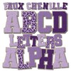 Faux Embroidery Alphabet PNG, Faux Embroidery Letters PNG, Construction ...
