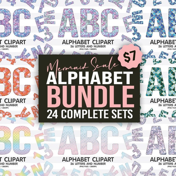 Mermaid Font Svg - Etsy