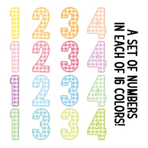 Pastel Gingham Plaid Letters Doodle Alphabet Png, Buffalo Plaid ...