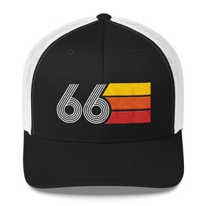 66 Retro 1966 Birthday Gift Hat Mens Womens Vintage Trucker Cap - Etsy
