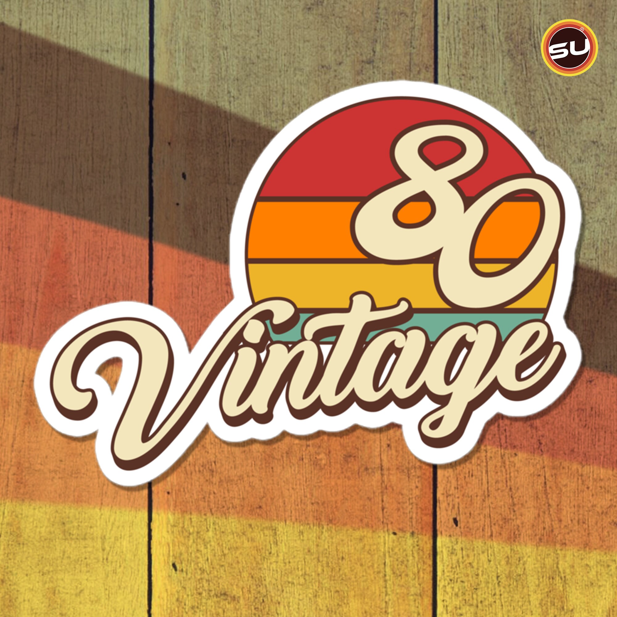 80 Vintage 1980 Vinyl Stickers - Etsy