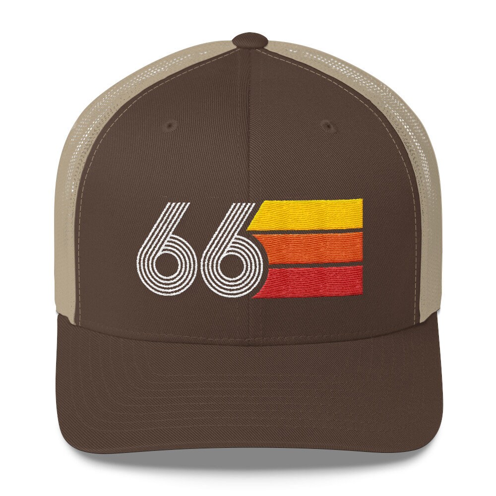 66 Retro 1966 Birthday Gift Hat Mens Womens Vintage Trucker Cap - Etsy