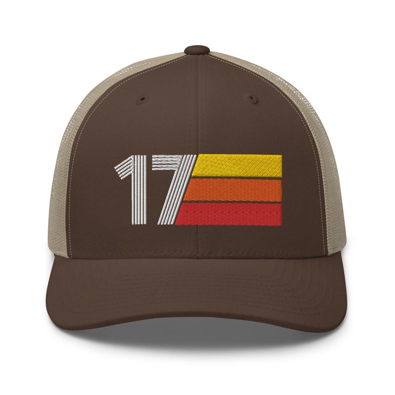 17 Retro 2017 Birthday Gift Hat Mens Womens Vintage Trucker Cap - Etsy