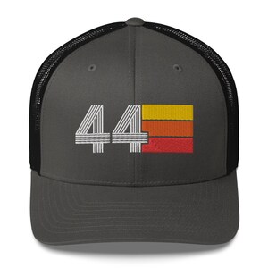 44 Retro 1944 80th Birthday Gift Hat Mens Womens Vintage Trucker Cap - Etsy
