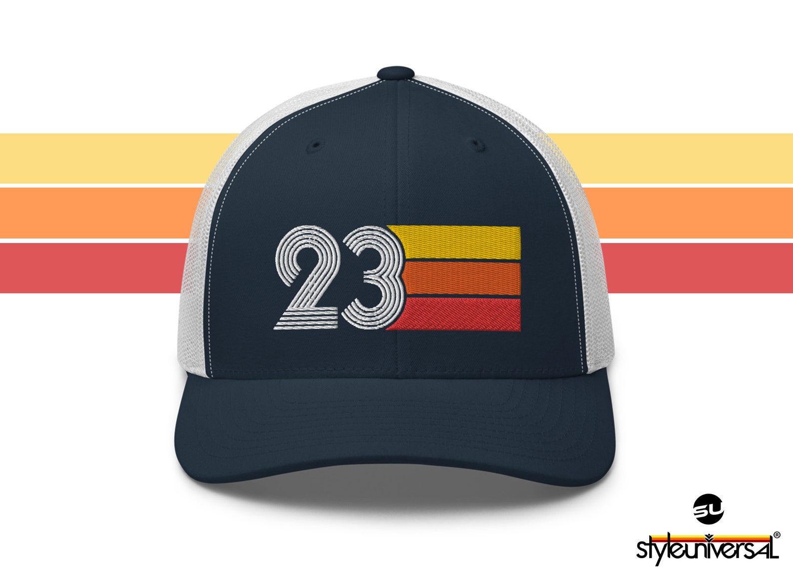 23 - Number 23 Hat Retro Trucker Cap - Etsy