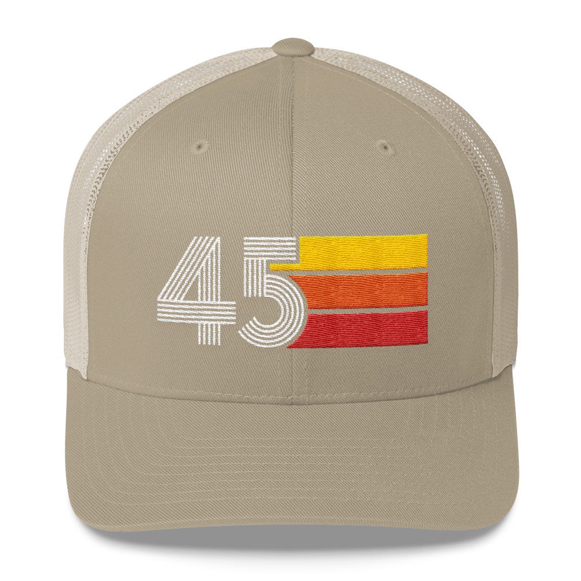 45 Retro 45th Birthday Gift Hat Mens Womens Vintage Trucker Cap - Etsy