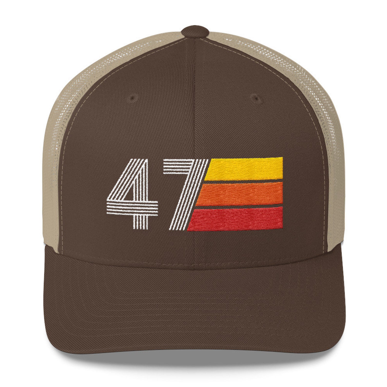 47 Retro Birthday Gift Hat Mens Womens Vintage Trucker Cap - Etsy