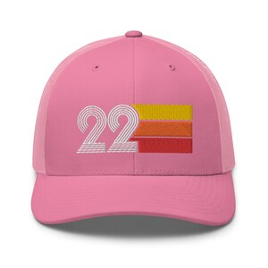 22 - Number 22 Hat Retro Trucker Cap - Etsy