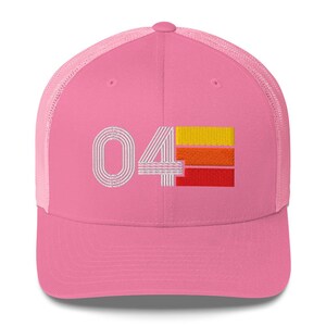 04 Retro 2004 - Number 4 - Birthday Party Hat Gift Idea - Mens Womens ...