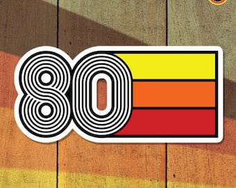 Bounce Rock Roller Skate Retro 70s 80s Stickers - Etsy