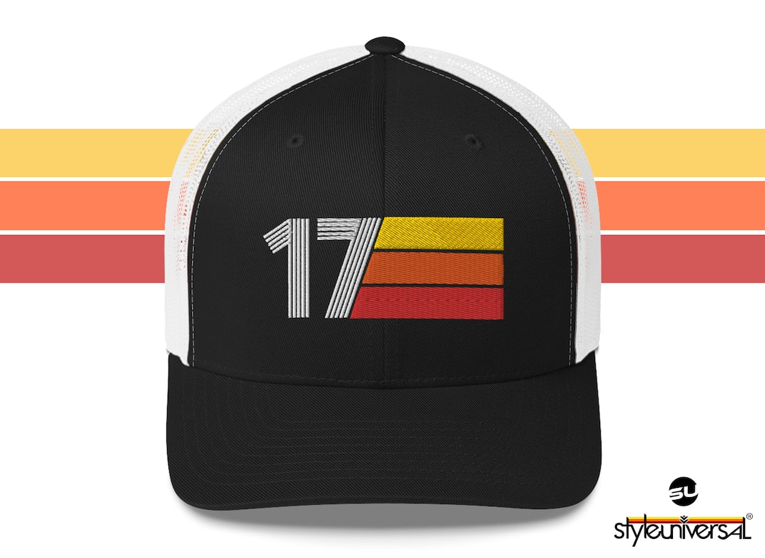 17 Retro 2017 Birthday Gift Hat Mens Womens Vintage Trucker Cap - Etsy