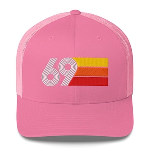 69 Retro 1969 Birthday Gift Hat Mens Womens Vintage Trucker Cap - Etsy