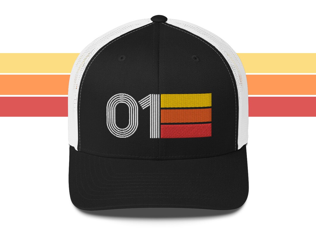 01 Retro 2001 Birthday Mens Womens Trucker Cap - Etsy