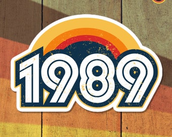 84 Vintage 1984 Retro Vinyl Decal Stickers - Etsy