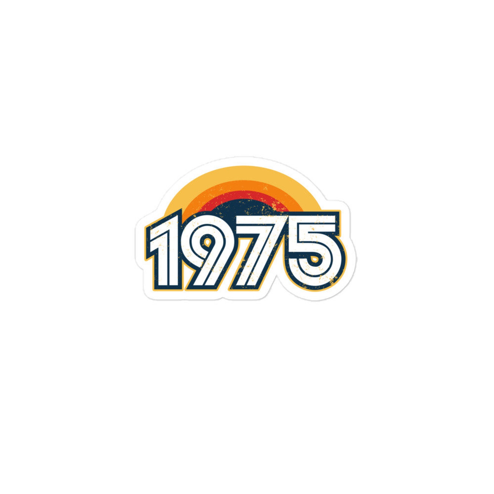 75 - 1975 Retro Sunset Stickers - Etsy