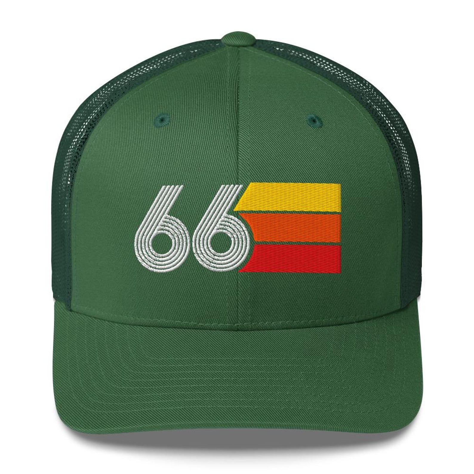 66 Retro 1966 Birthday Gift Hat Mens Womens Vintage Trucker Cap - Etsy