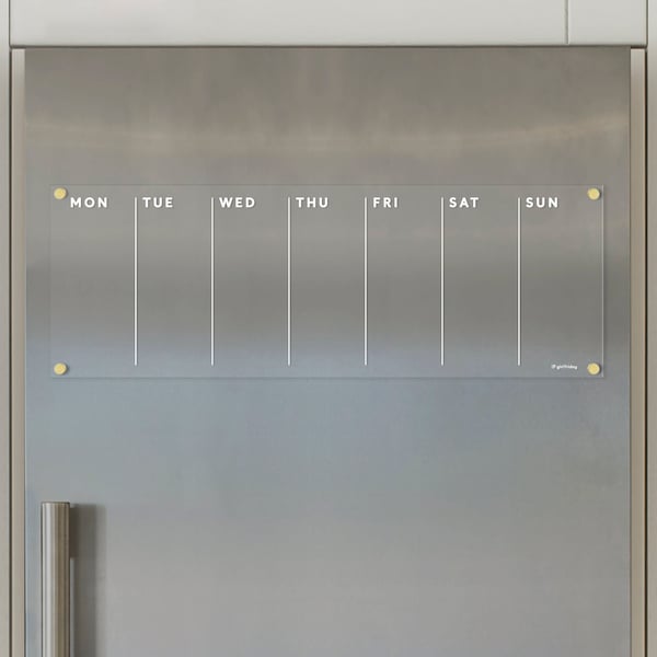 Weekly Dry Erase - Etsy