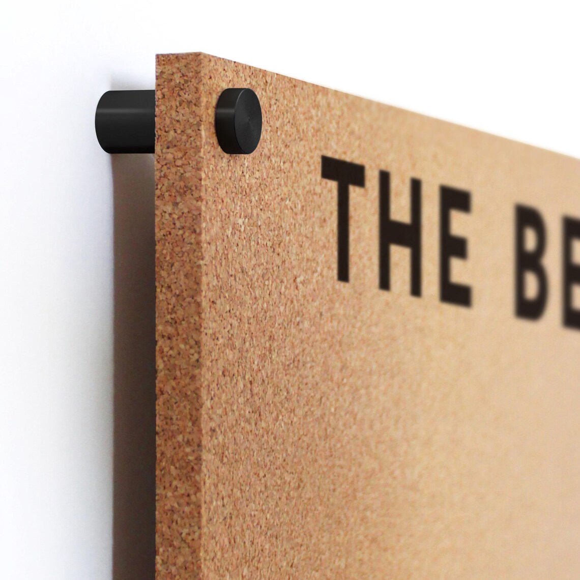 The Original Modern Cork Board | Large Bulletin Corkboard With Custom ...