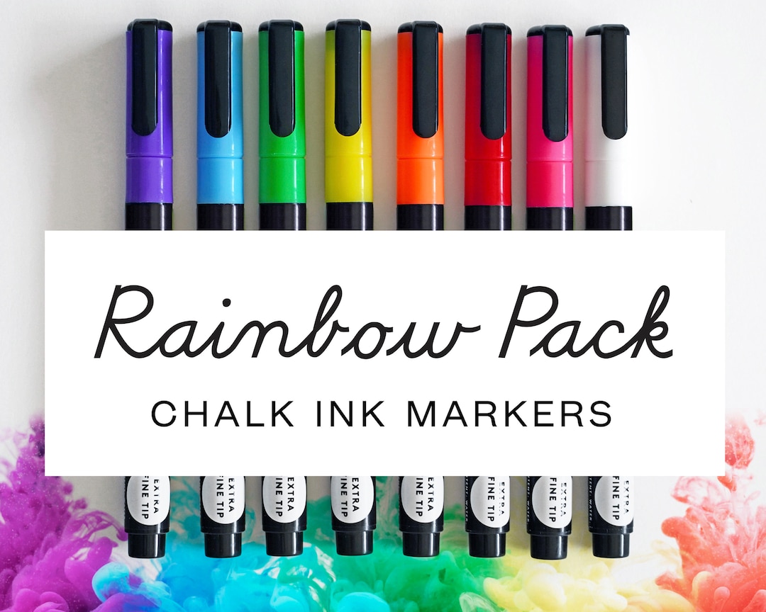 Chalk Ink Markers | Extra Fine Tip for Precise Writing | Precise ...