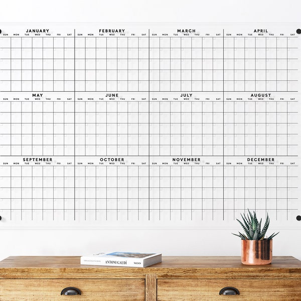 Year Planner 2026 Wall Chart - Etsy