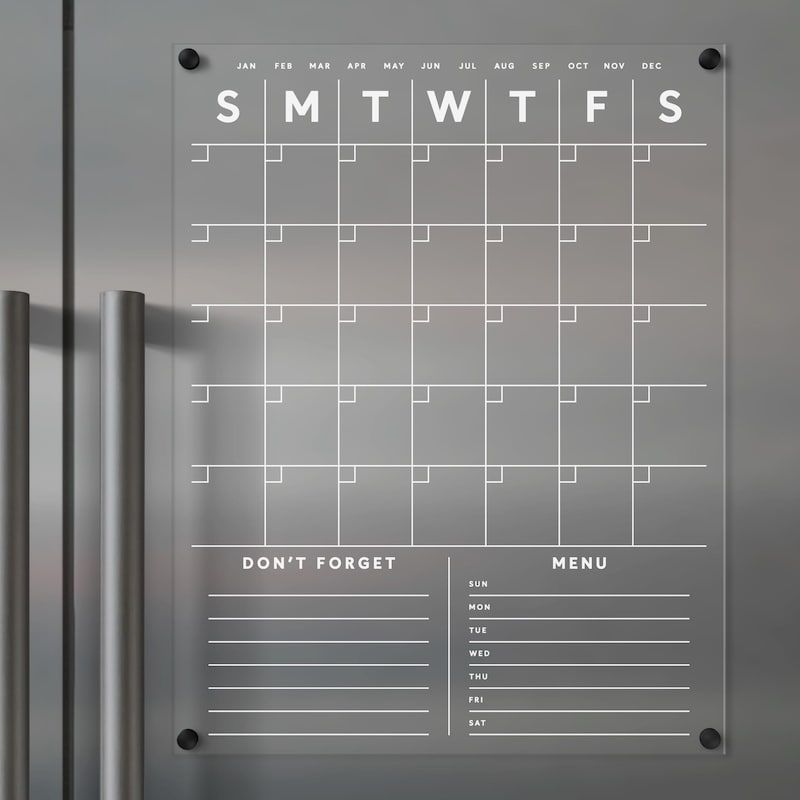 Vinyl Calendar - Etsy