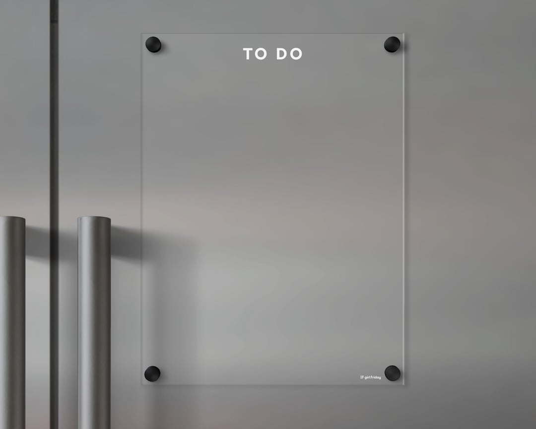 FRIDGE to Do List | Magnetic Acrylic Dry Erase Memo Board ...