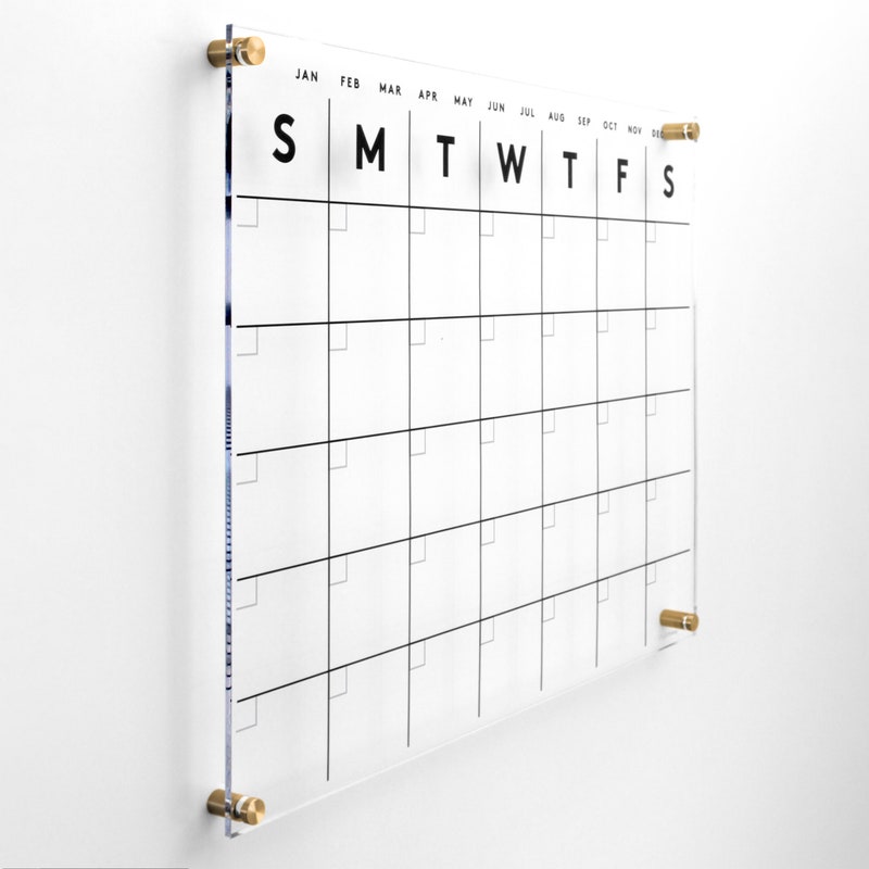 Modern Calendar - Etsy