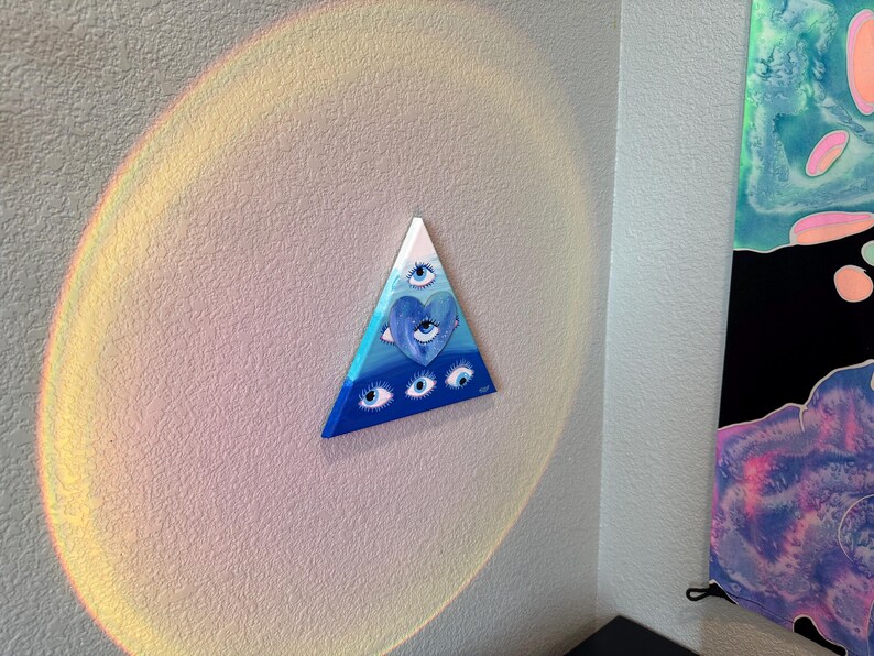 Evil Eye Pretty Little Angel Eyes Baby Blue Eyes 10 Inch Original ...