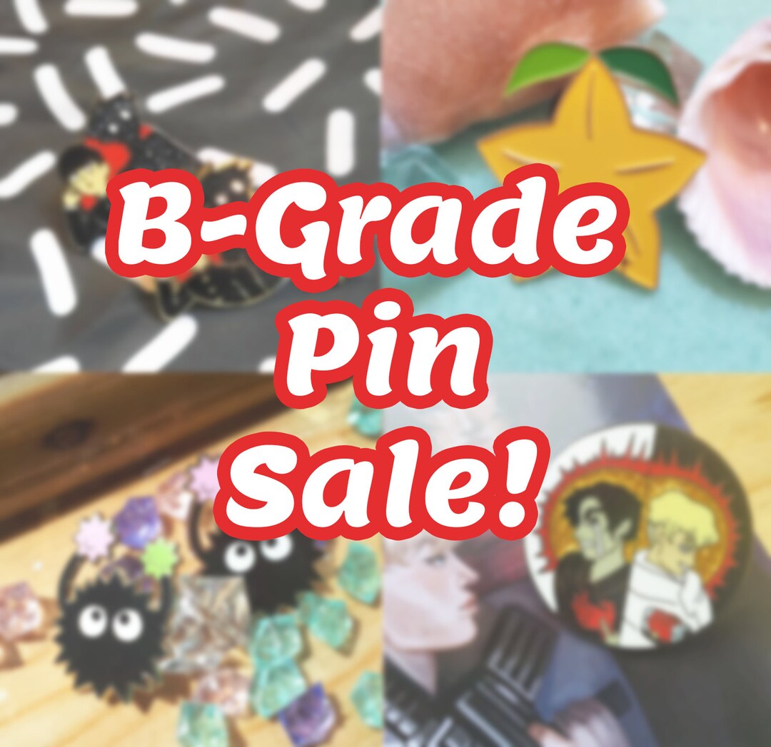 Pin B-grades - Etsy