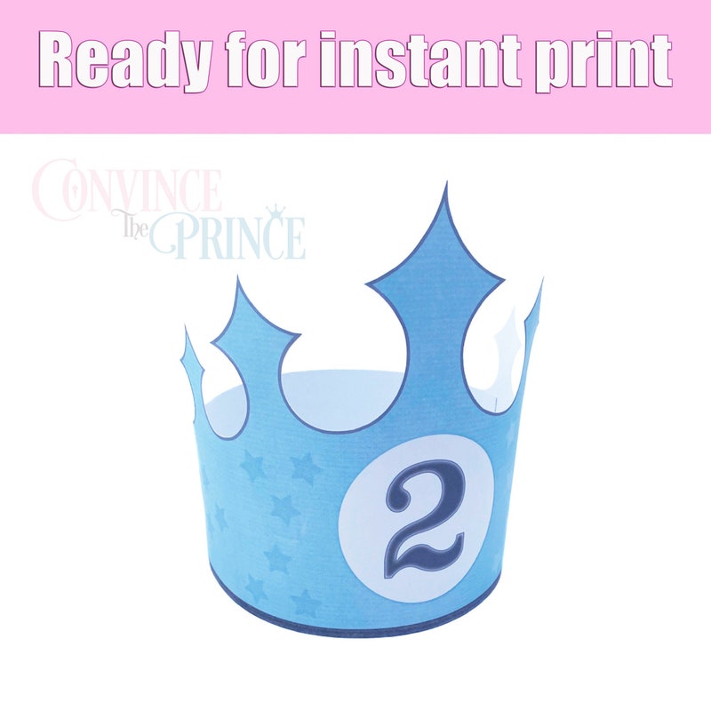 Printable Crown - Etsy