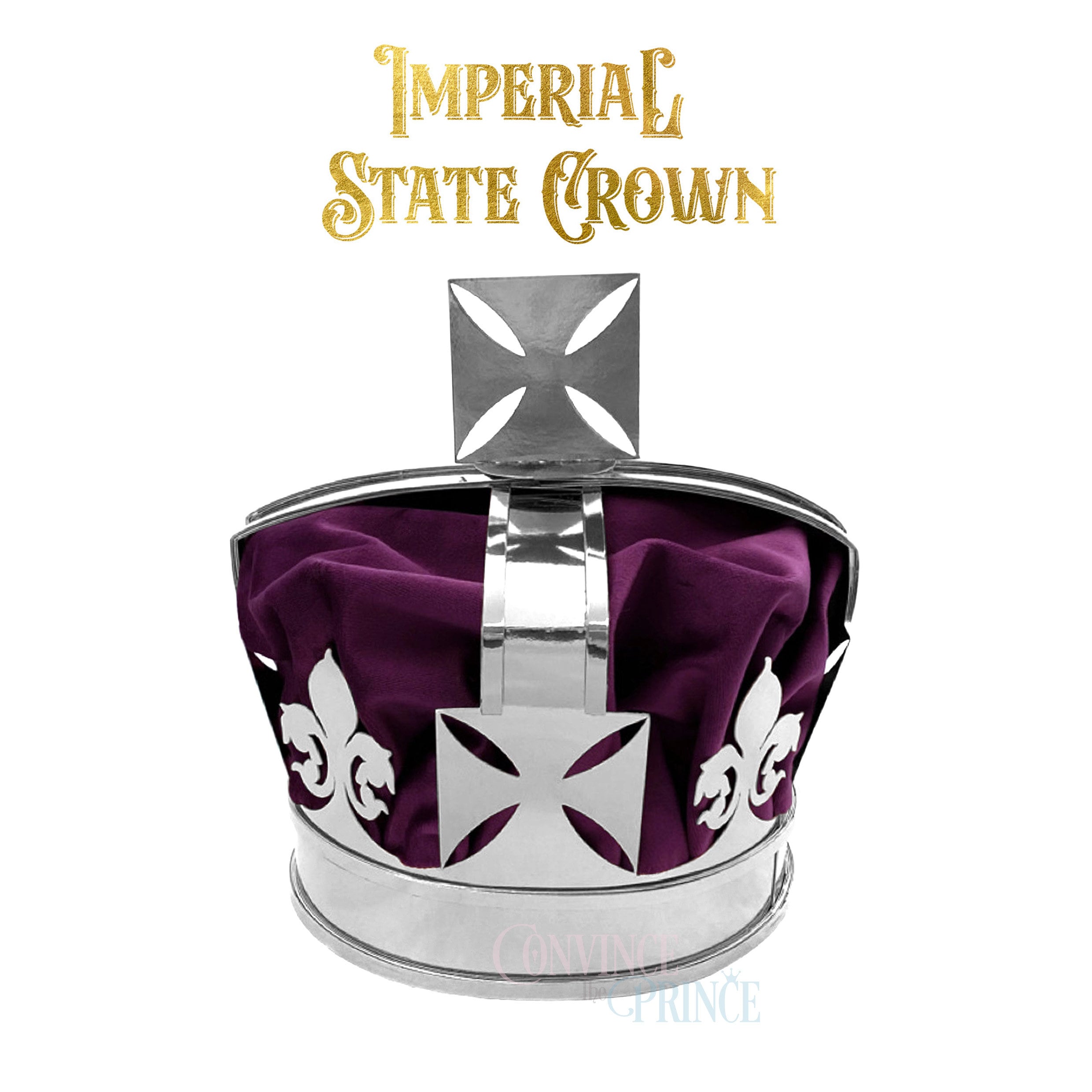 Imperial State Crown 3D Crown Template SVG PNG JPG - Etsy UK