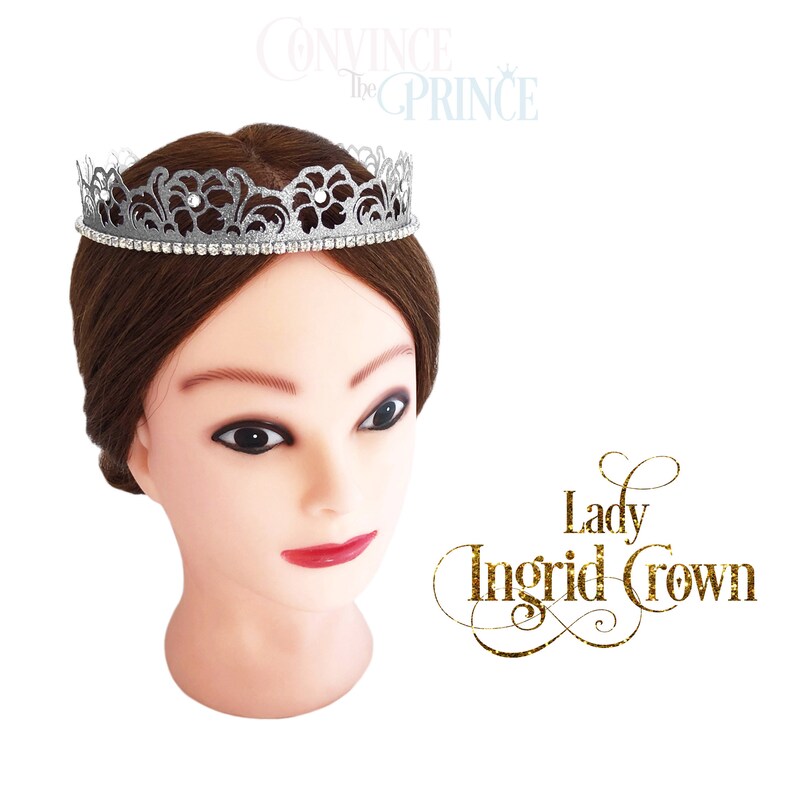 Lady Ingrid Crown Template SVG PNG JPG for Cutting - Etsy