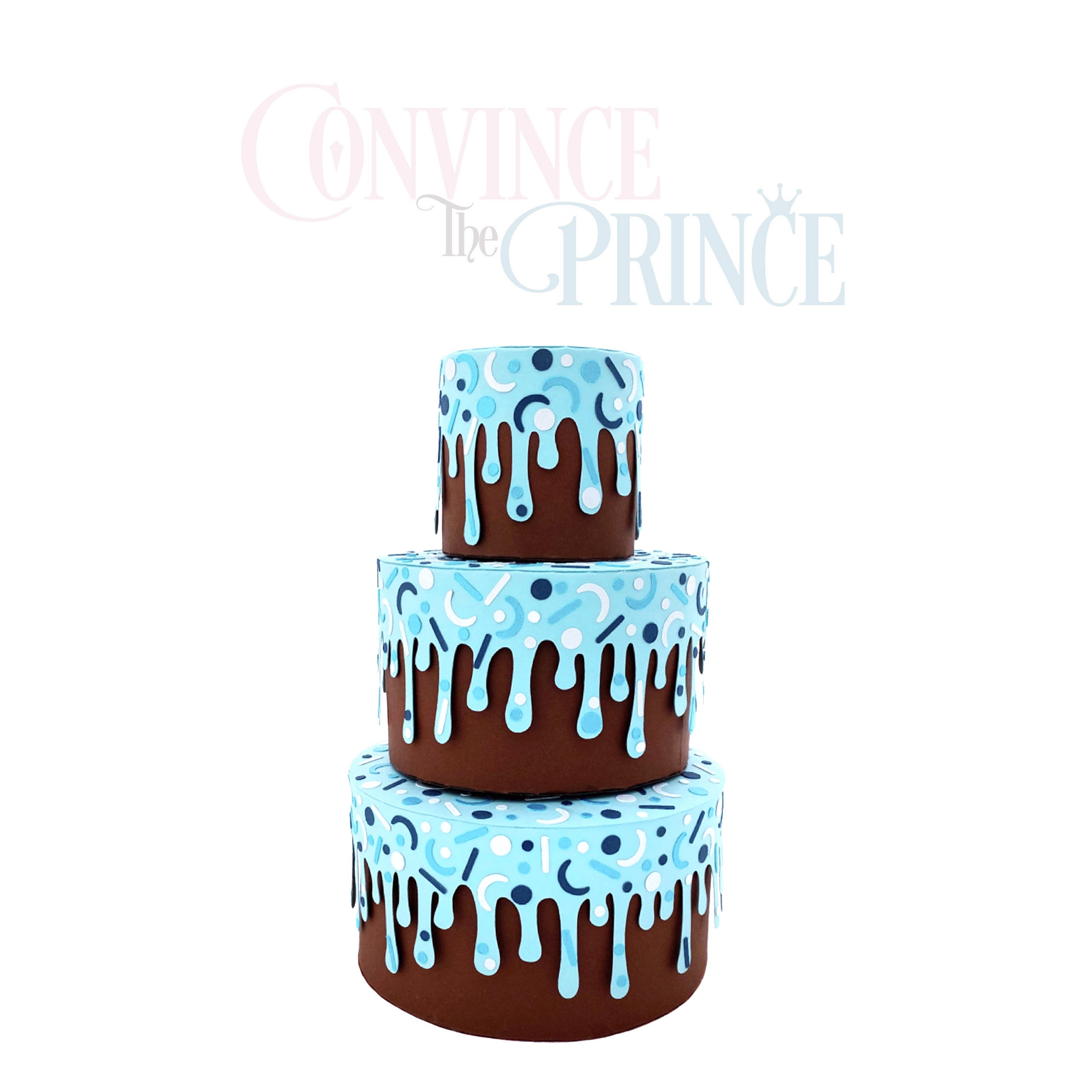 3D Birthday Cake Box SVG for Cricut and Silhouette – Printable Cake ...