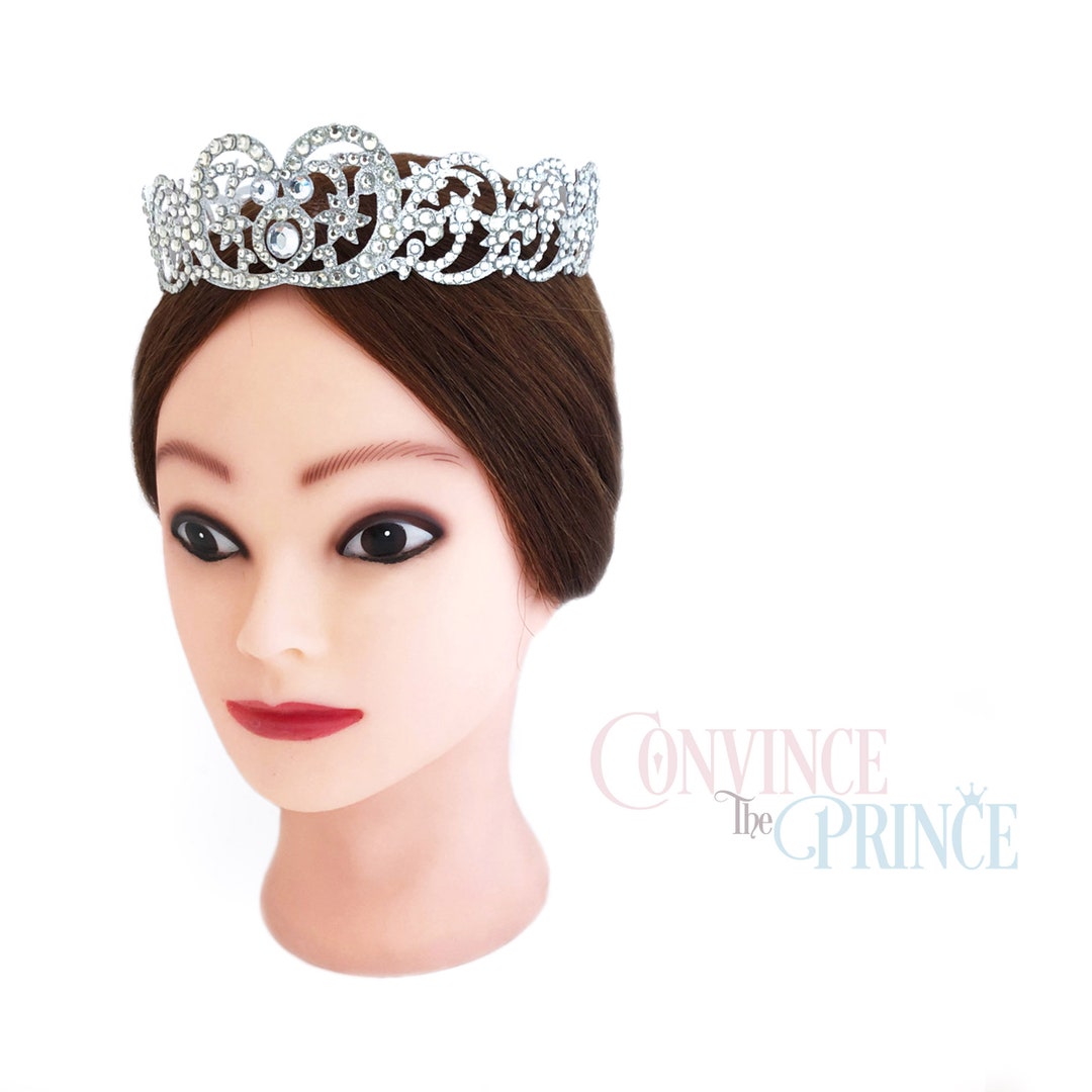 Spencer Crown SVG for Cricut and Silhouette – Elegant Tiara Crown ...