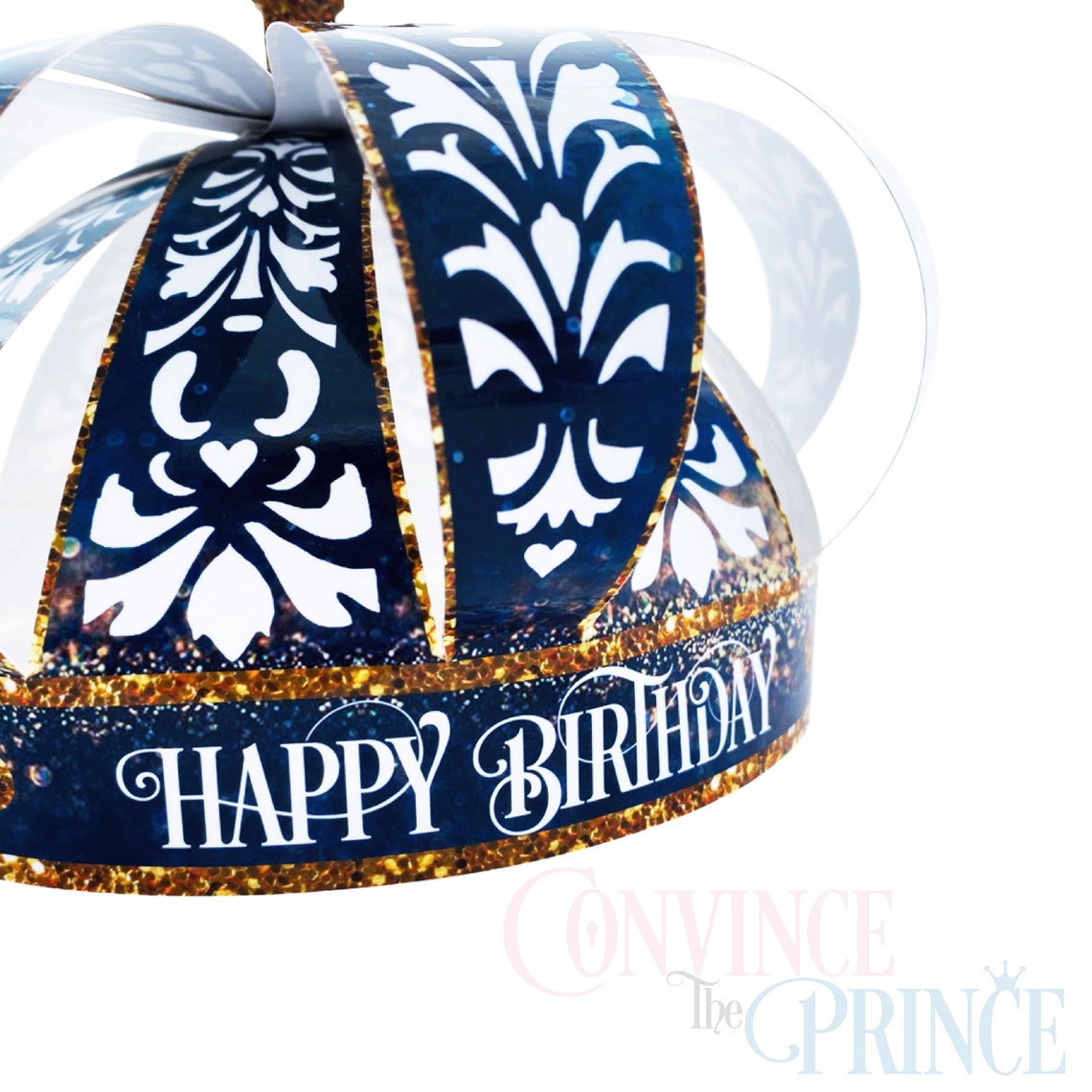 3D Crown King Crown PRINTABLE for Home Printing 2 - Etsy