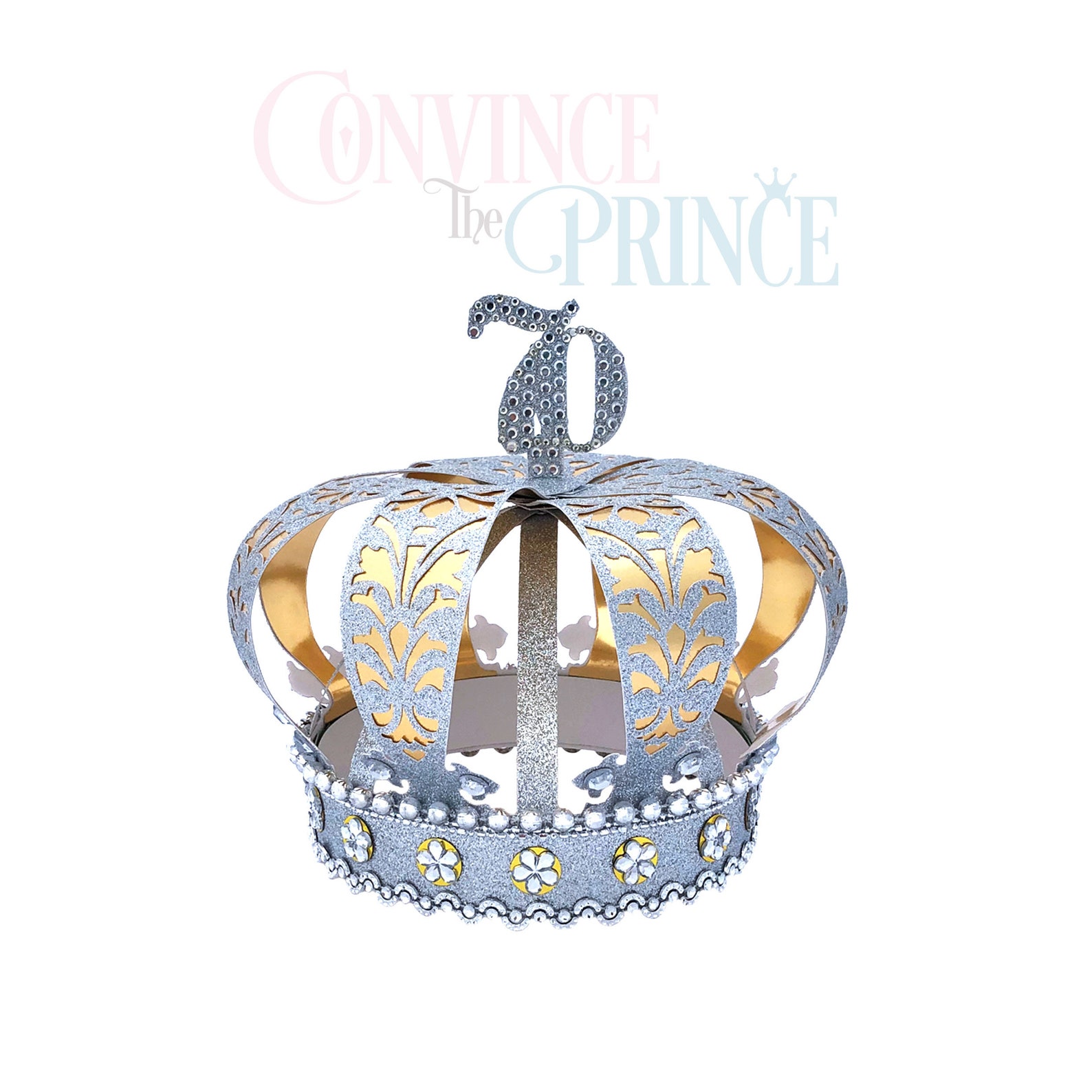 3D Crown Queen Elizabeth Crown Template SVG PNG JPG - Etsy UK