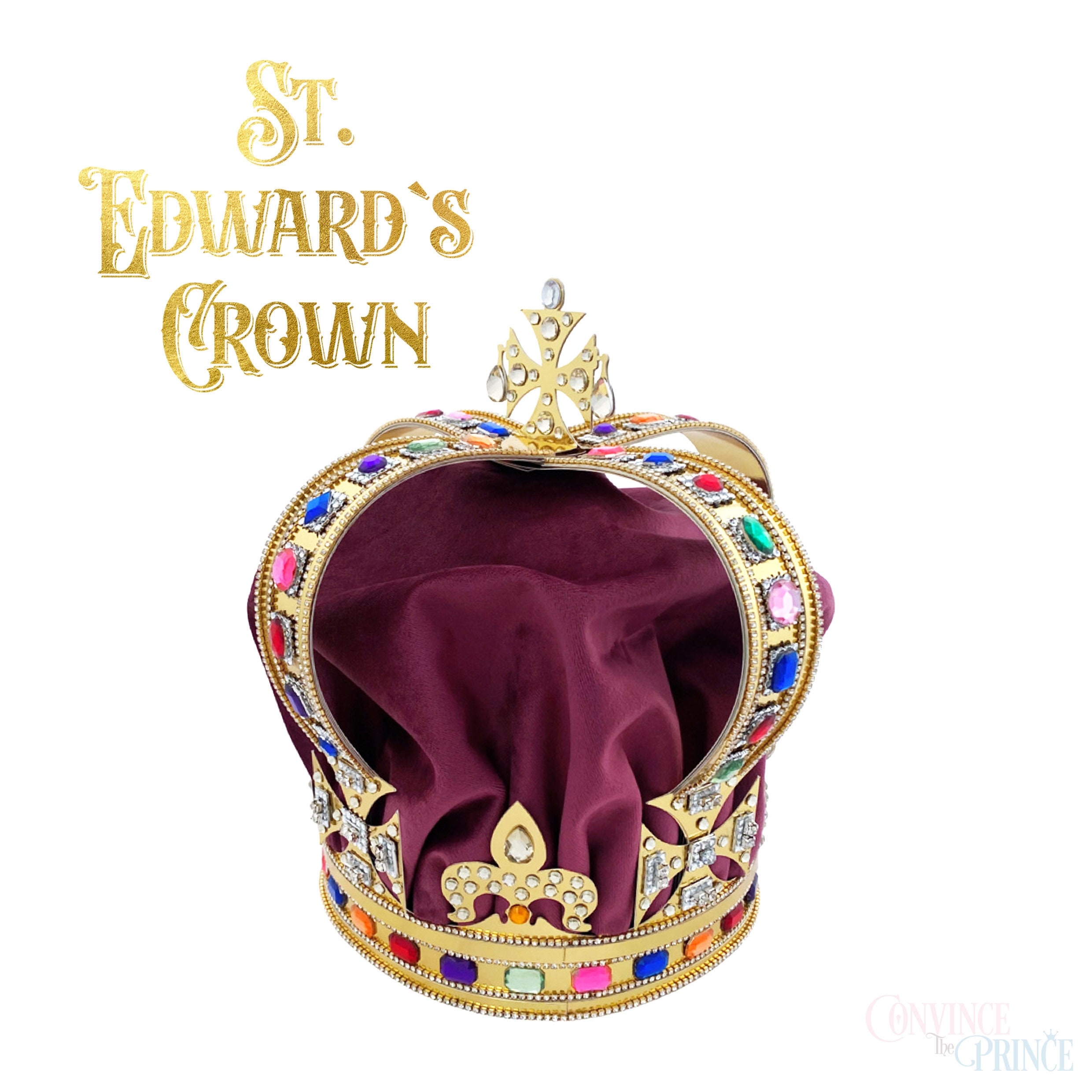 St Edwards Crown 3D Crown Template SVG PNG JPG Replica - Etsy Norway