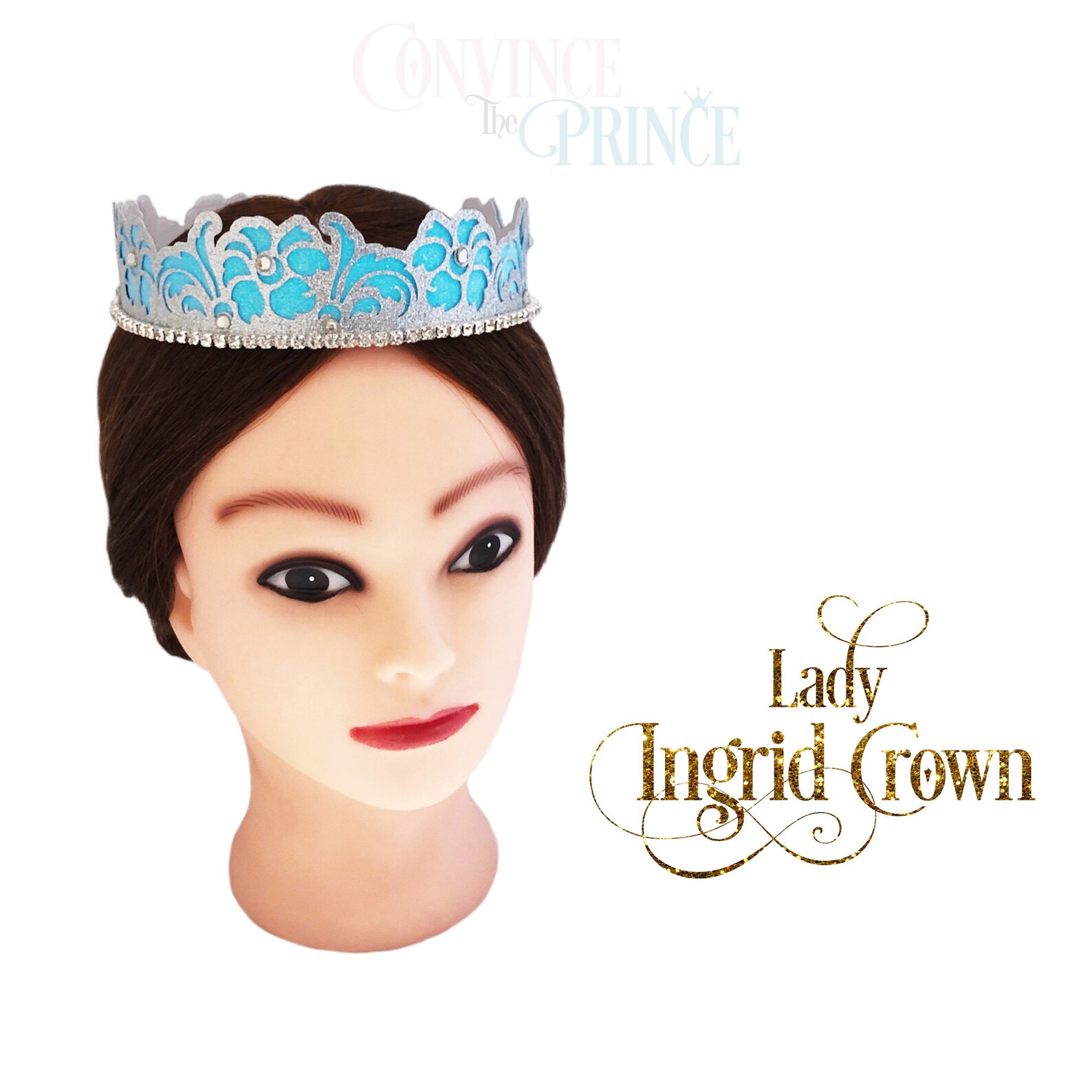 Lady Ingrid Crown Template SVG PNG JPG for Cutting - Etsy