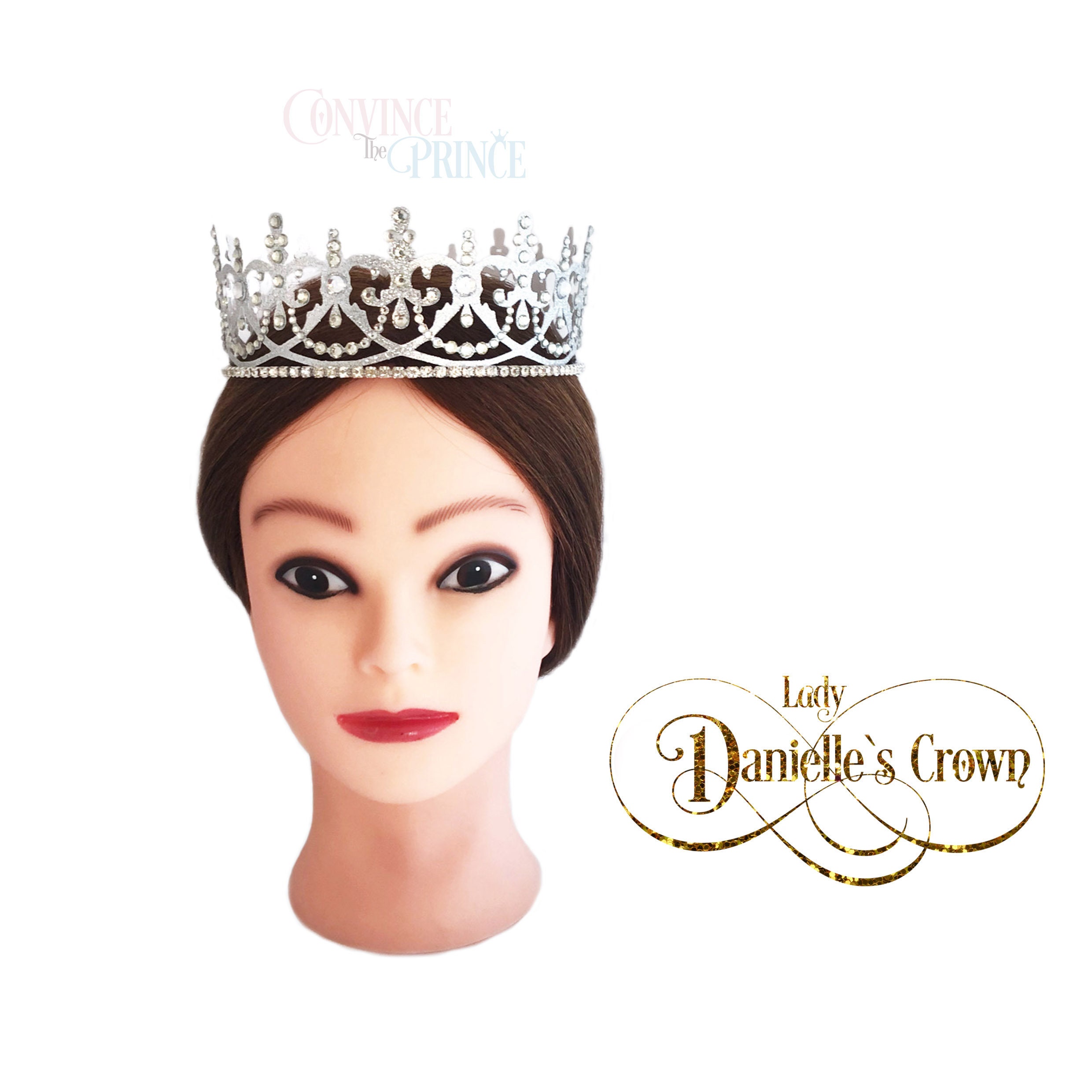 Lady Danielle’s Crown Template | SVG PNG JPG | for Cutting Machines ...