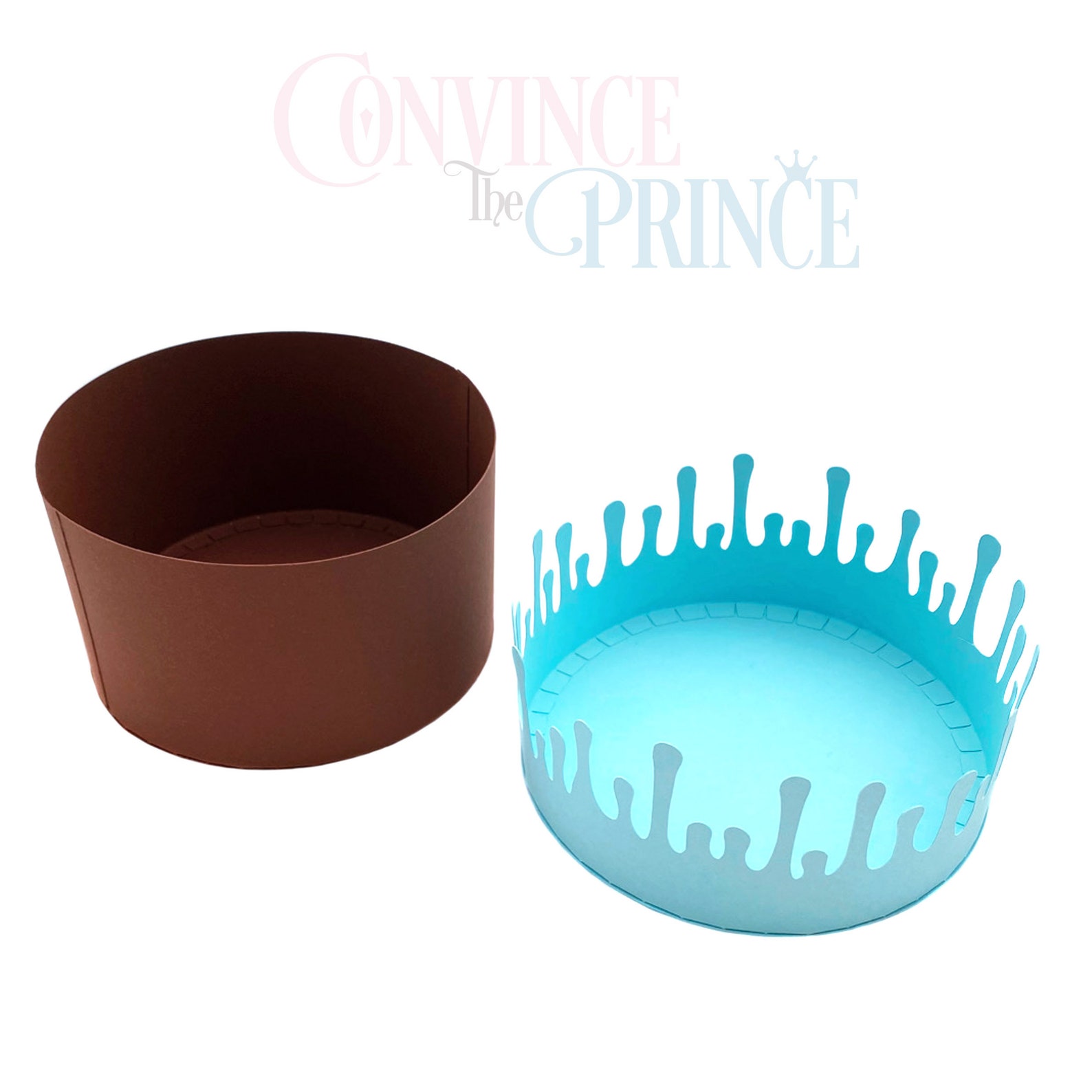 3D Birthday Cake Template SVG PNG PRINTABLE and for - Etsy