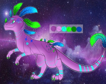 Furry Adopt Fluffy Raptor Dino Mask Fursona Character DIGITAL DOWNLOAD ...
