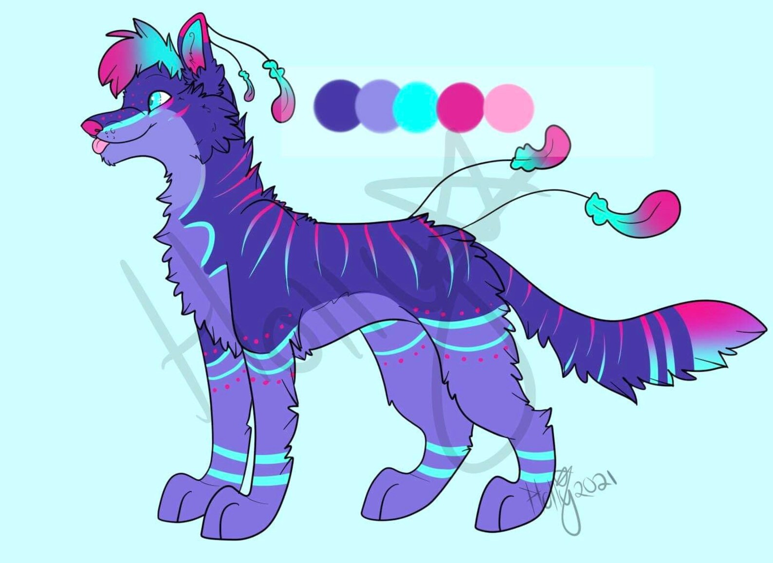 Fursona Character Adopt furry | Etsy