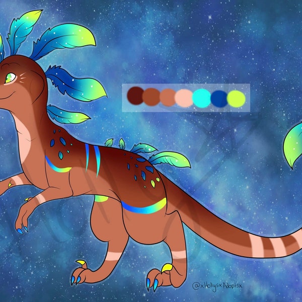 Furry Ref Sheet Raptor - Etsy