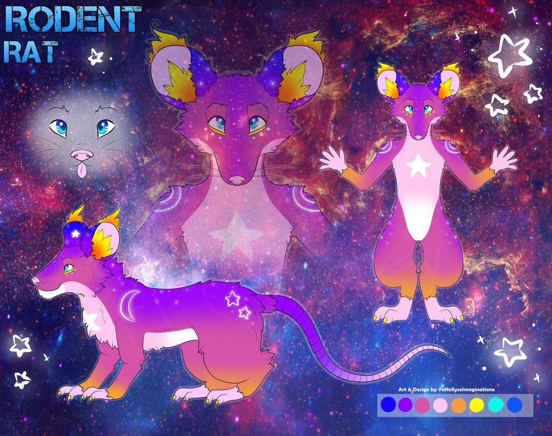Fursona Character Adopt Rat furry - Etsy